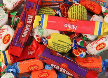 Allen's Confectionery. Wallies Lollies