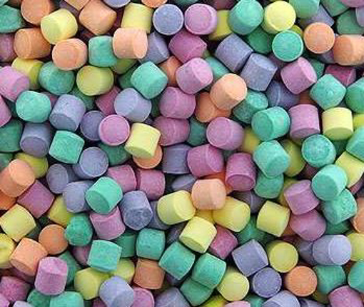 Mini Floral lollies - 1kg bag. Wallies Lollies