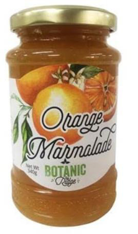 Botanic Ridge Orange Marmalade. Wallies Lollies